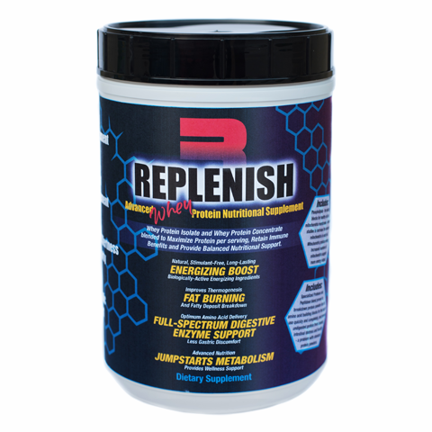 REPLENISH WHEY MEAL REPLACEMENT PROTEIN POWDER – Water Fusions